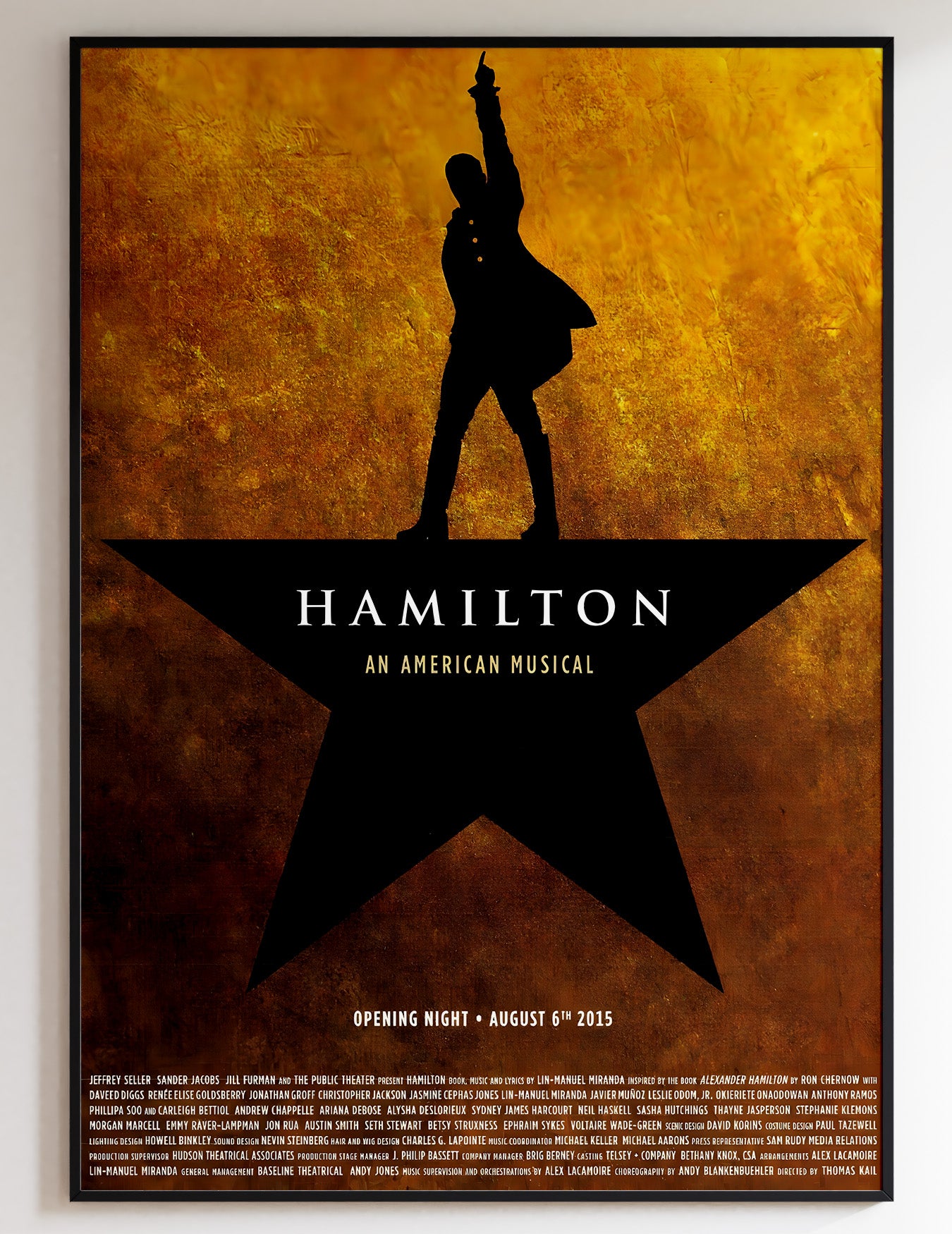 Hamilton | Musical Theatre Prints & Posters | Iconic Broadway Art ...